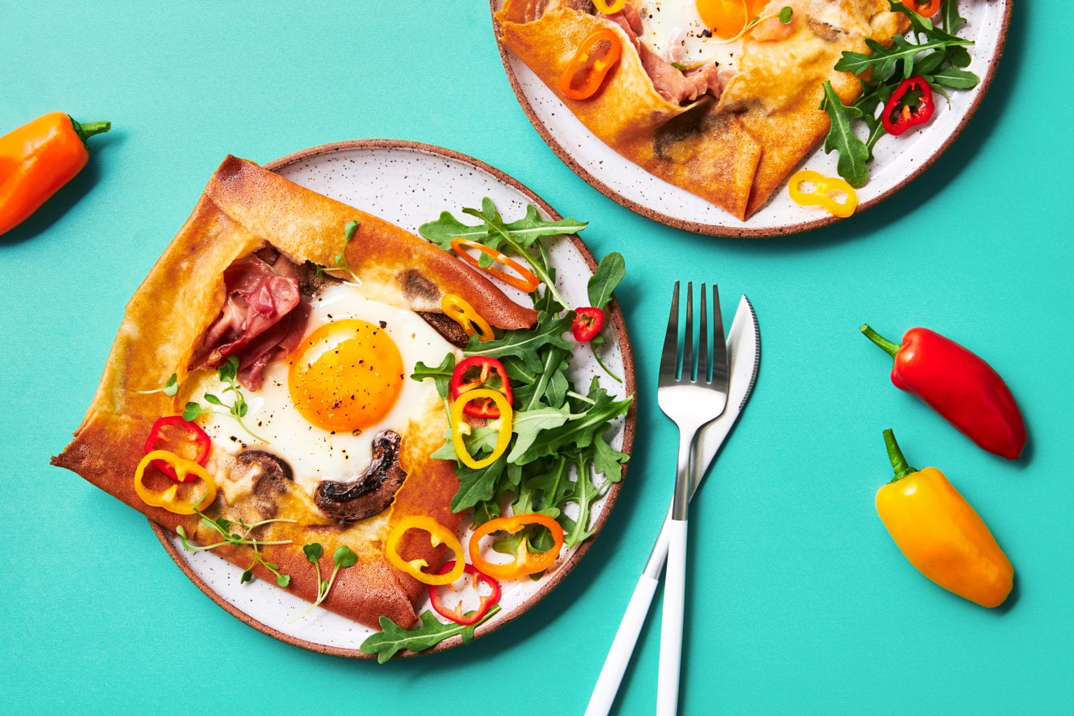 Breakfast for Dinner Spring Crepe - SUNSET Grown. All rights reserved.