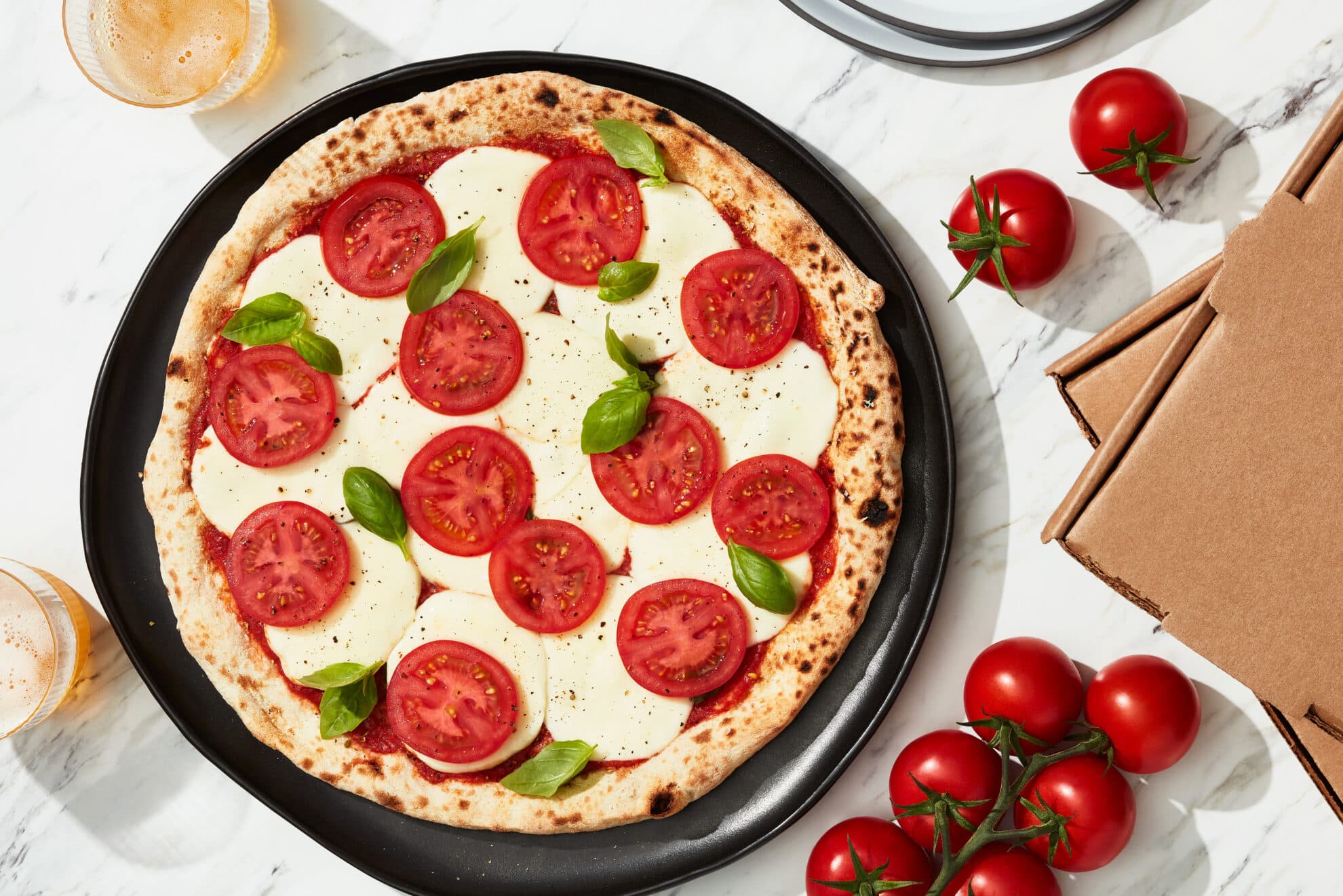 Campari® Margherita Pizza - SUNSET Grown. All rights reserved.