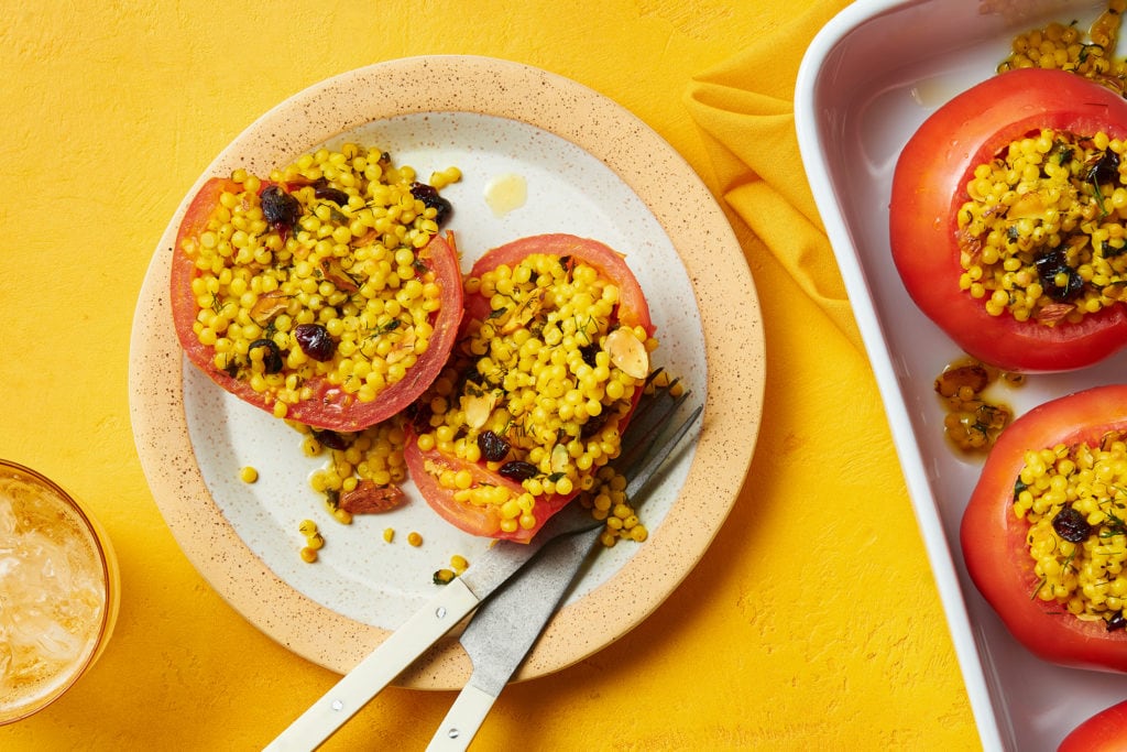 Mediterranean Cous-Cous Stuffed XL Beefsteak Tomatoes - SUNSET Grown ... Mediterranean Cous-Cous Stuffed XL Beefsteak Tomatoes - SUNSET Grown ...