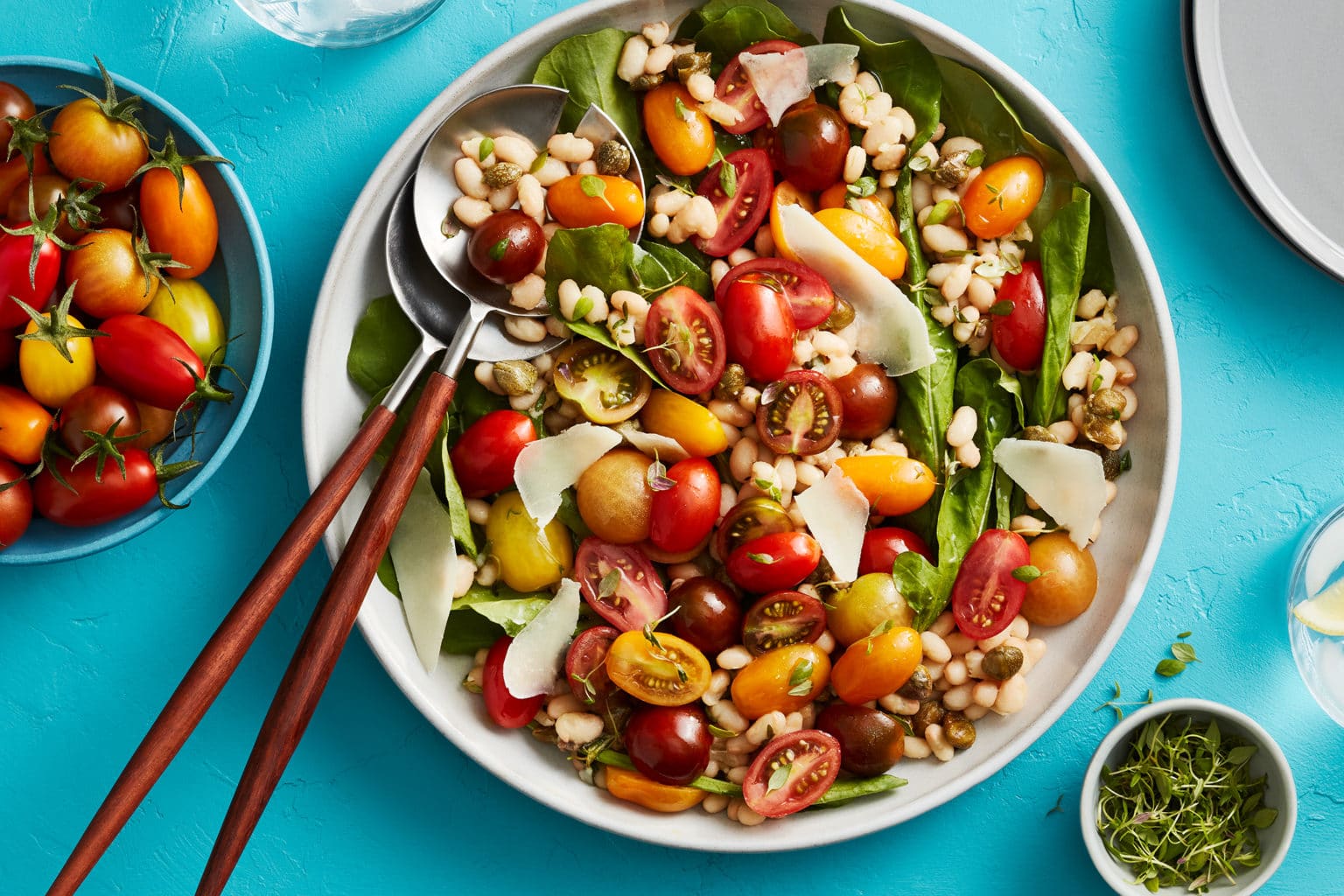 Wild Wonders® Tomato Bean Salad - SUNSET Grown. All rights reserved.