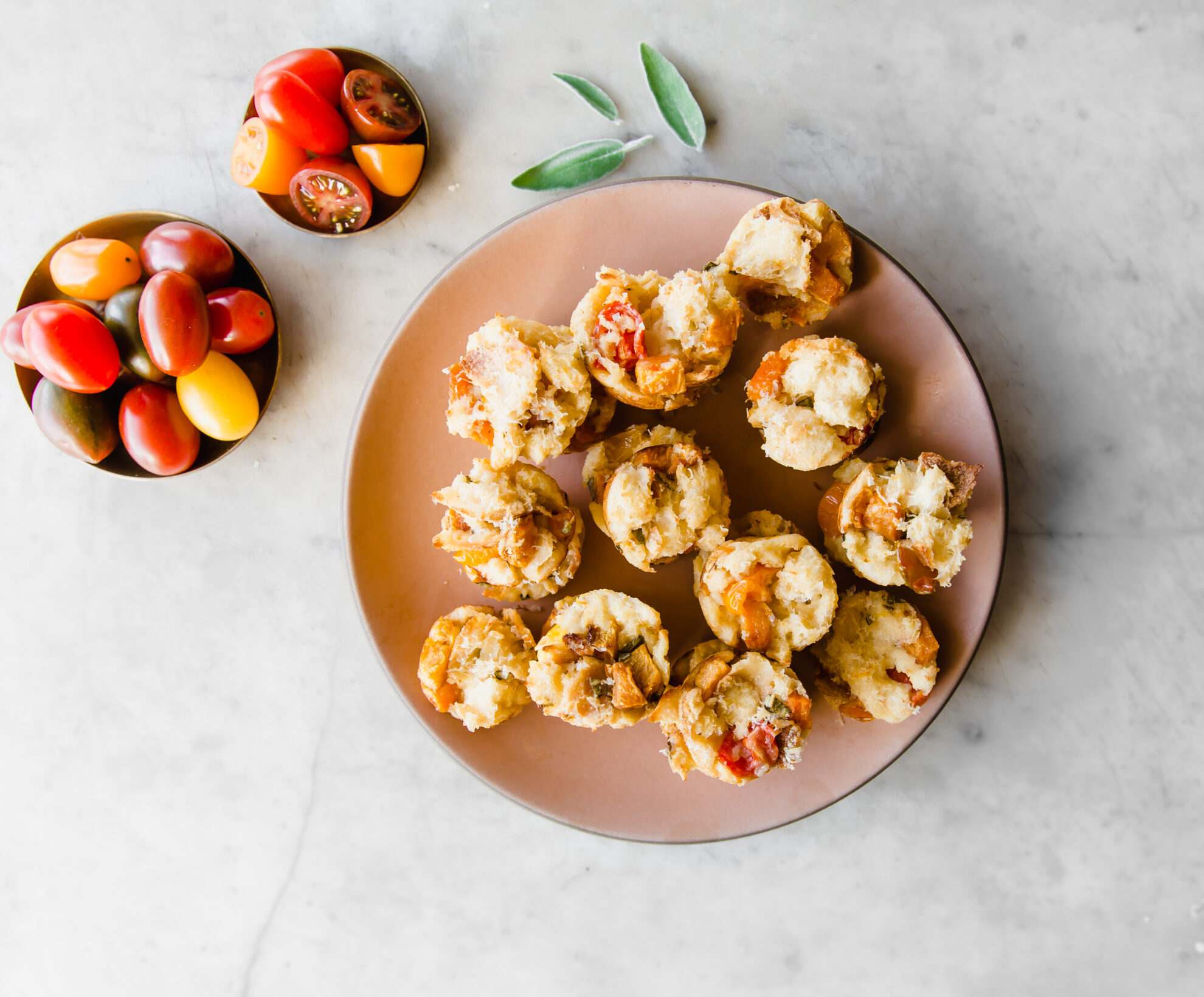 Mini Bread Pudding Bites - SUNSET Grown. All rights reserved.